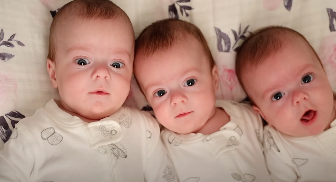 The CUTEST babies ever! IDENTICAL Triplets! – News 412 Media